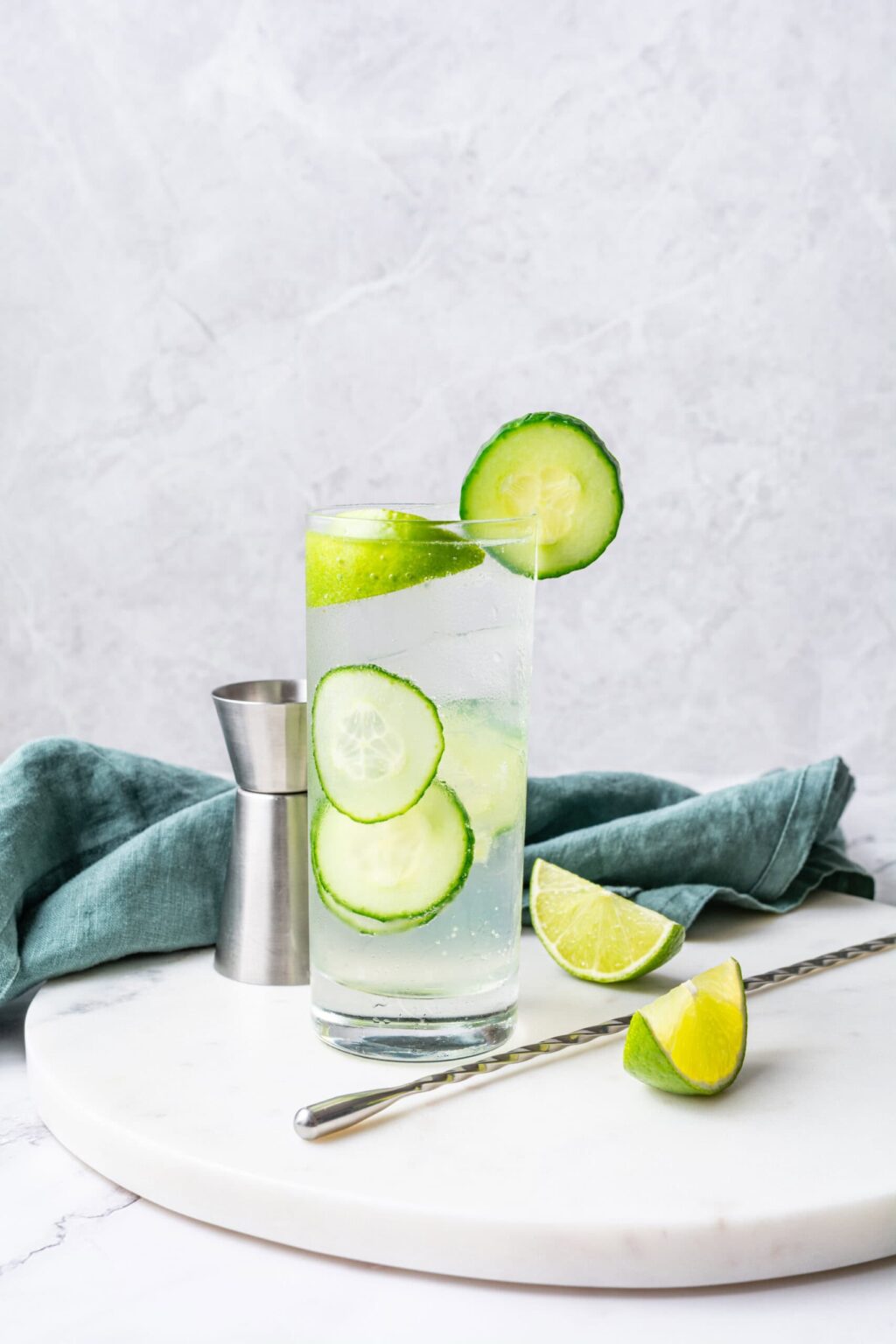Cucumber Gin Fizz - Twist and Toast