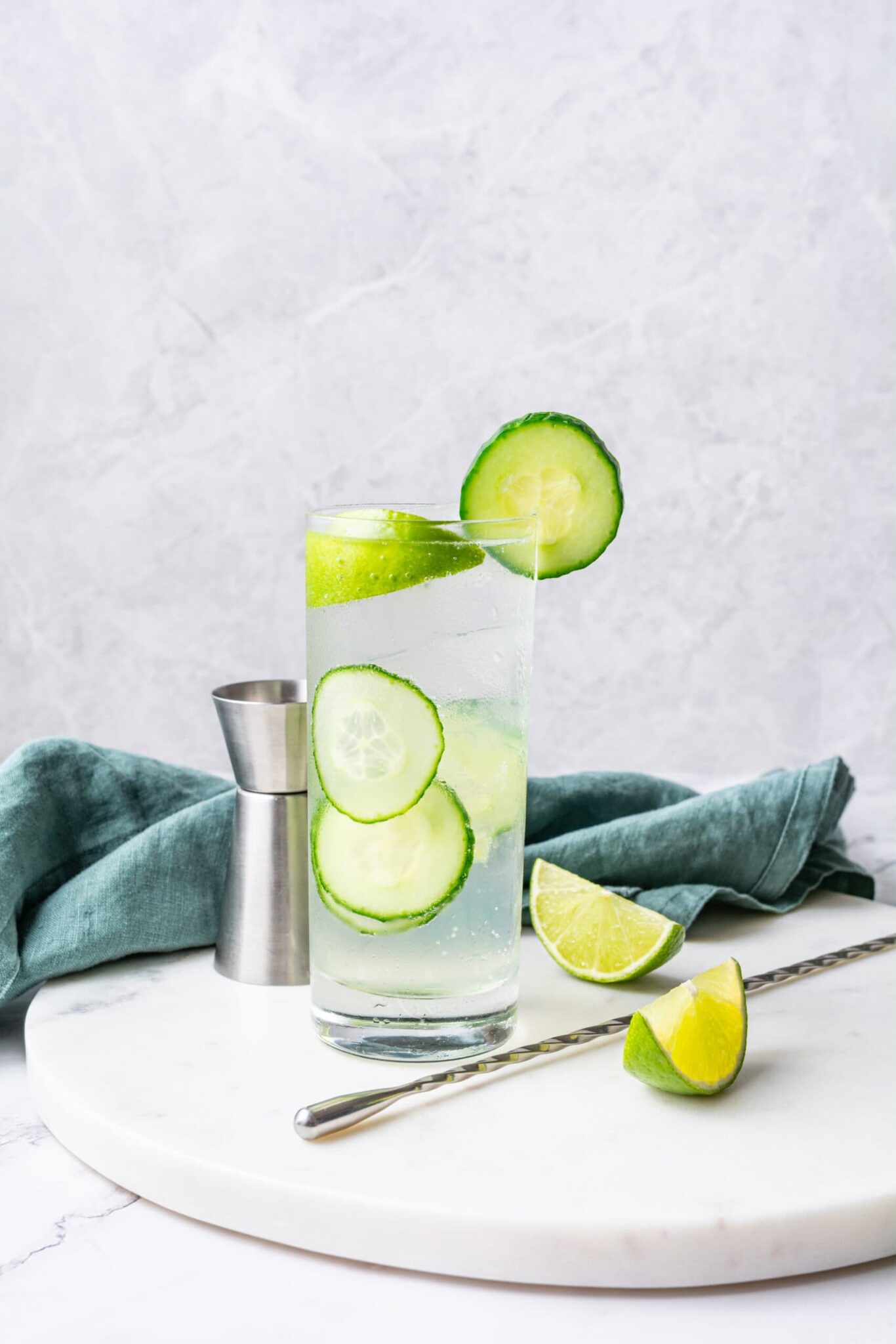 Cucumber Gin Fizz - Twist and Toast