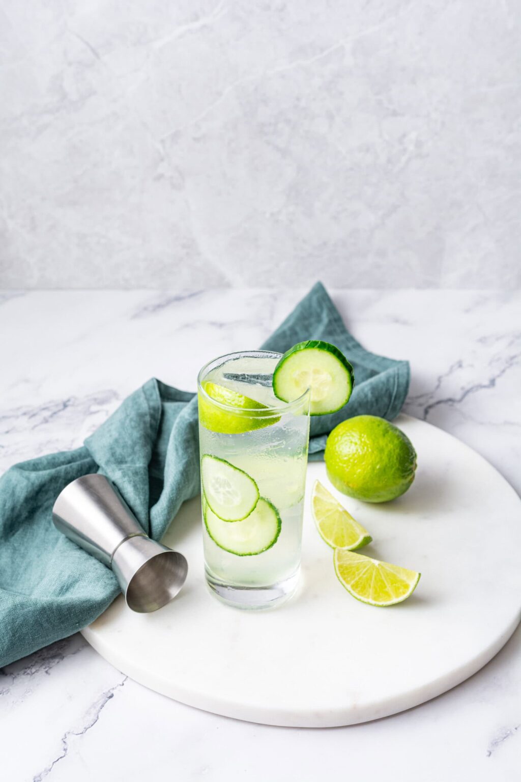 Cucumber Gin Fizz - Twist and Toast