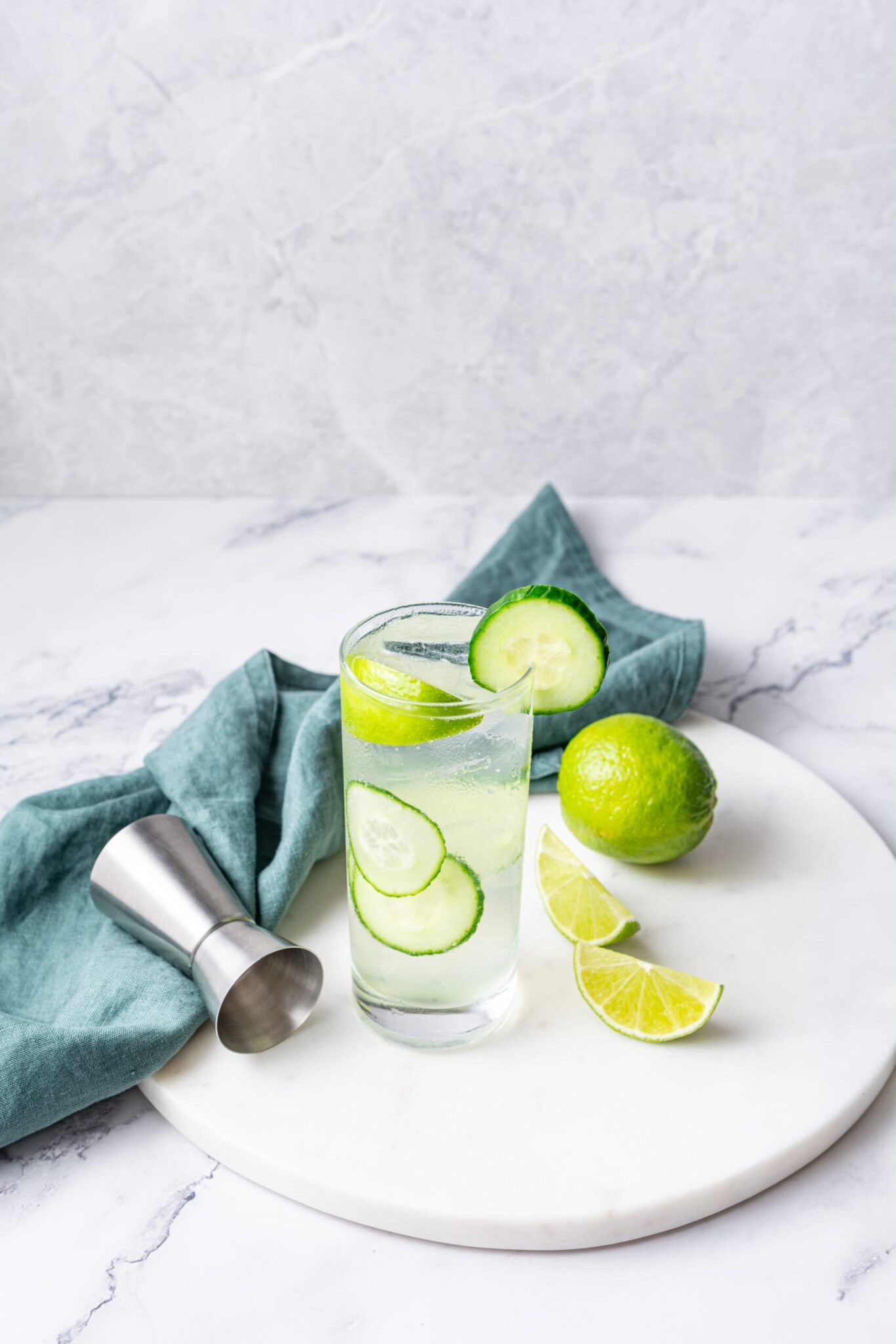 Cucumber Gin Fizz - Twist and Toast
