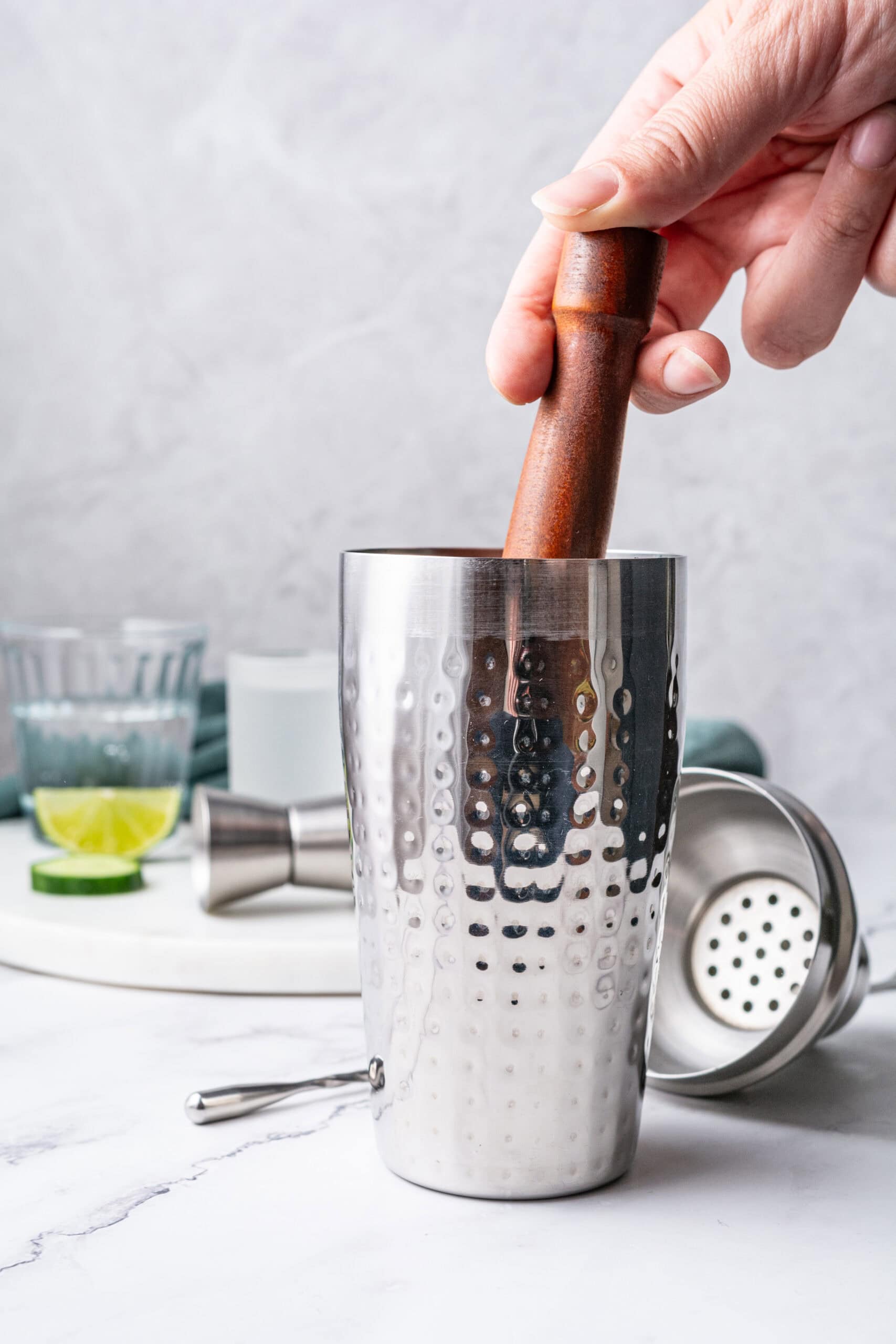 Cucumber Gin Fizz - Twist and Toast