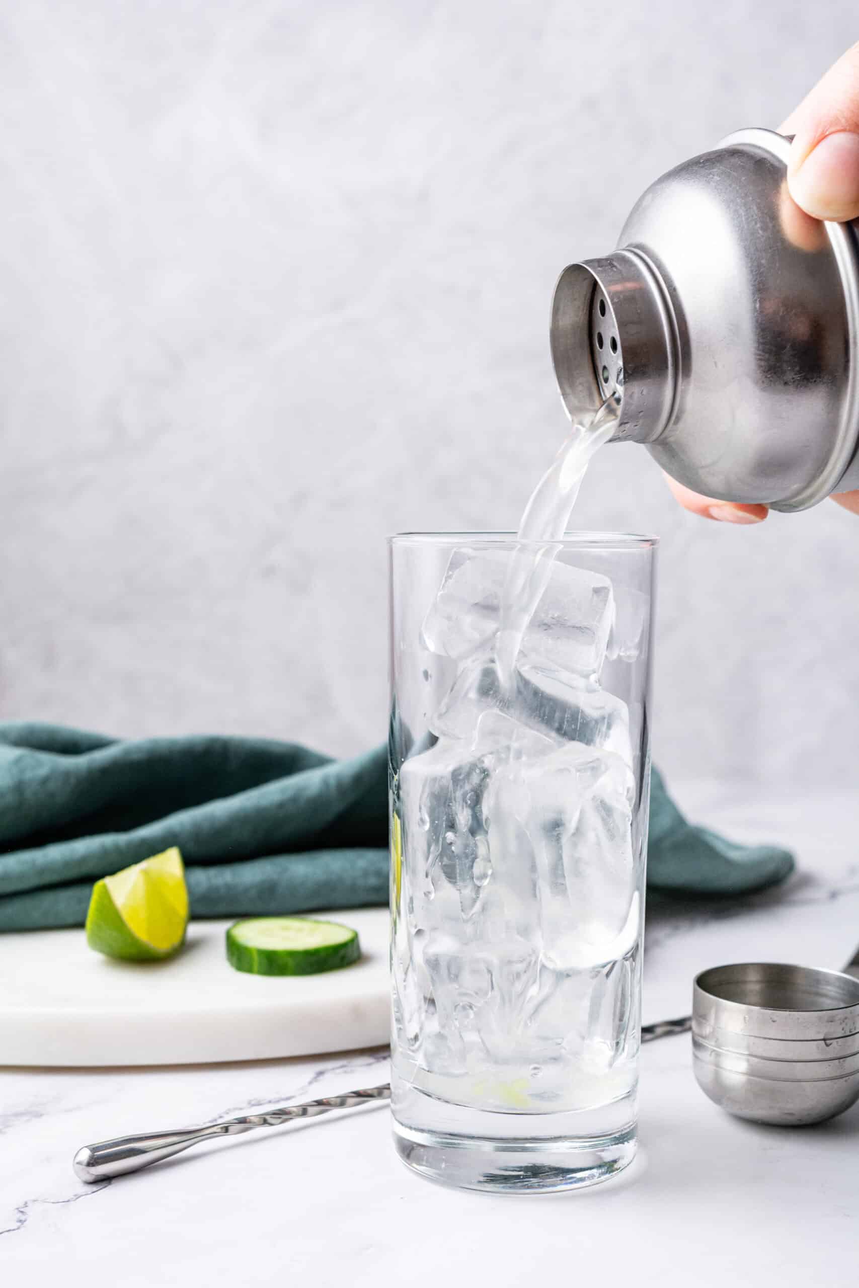 Cucumber Gin Fizz - Twist and Toast