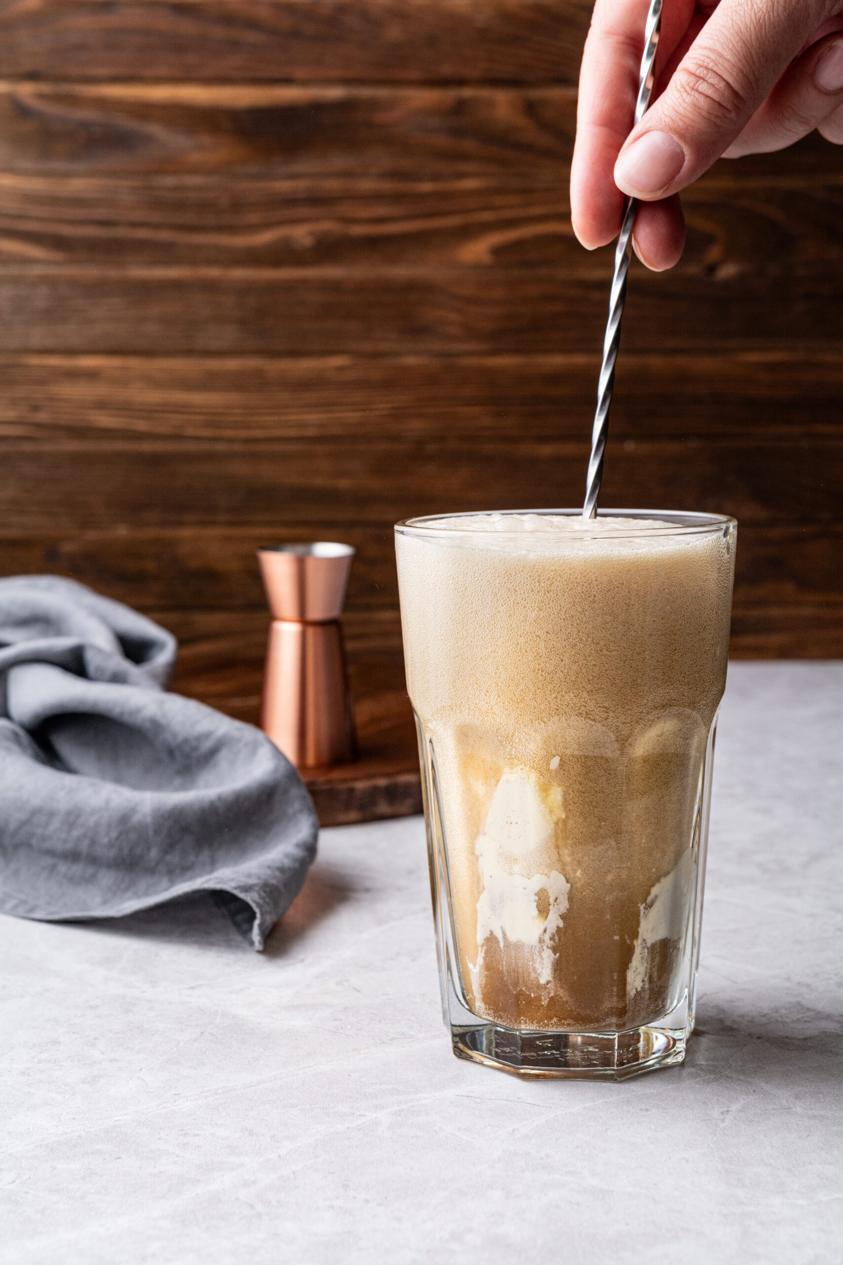 Alcoholic Root Beer Float - Twist and Toast