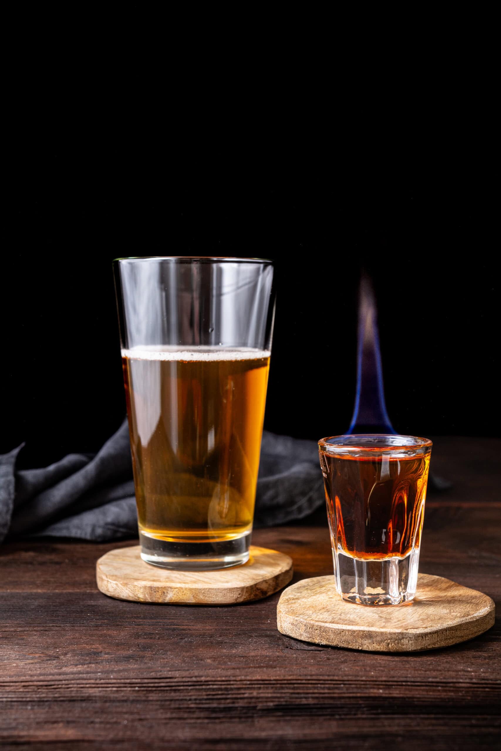 Flaming Dr. Pepper - Twist and Toast