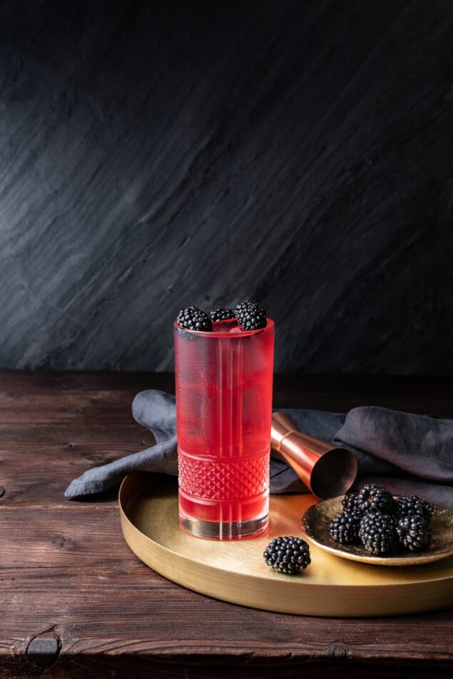Gin de Cassis Cocktail - Twist and Toast