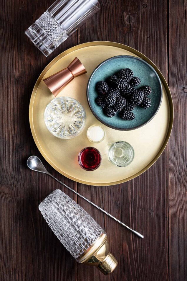 Gin de Cassis Cocktail - Twist and Toast
