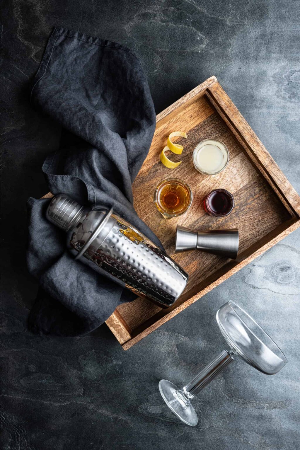 Jack Rose Cocktail - Twist and Toast