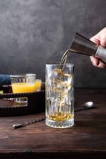 Rum Sunset Cocktail - Twist and Toast