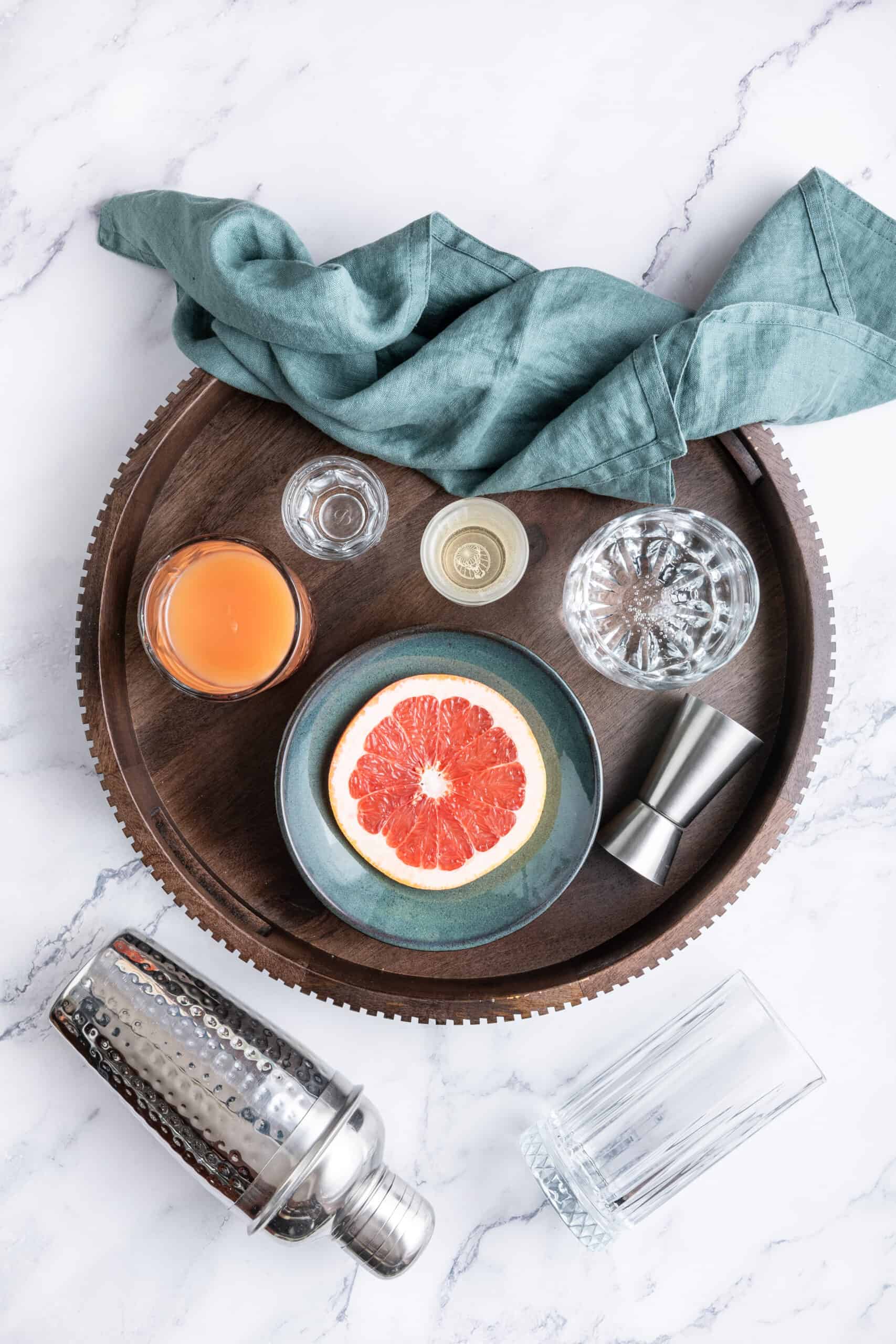 Sake Grapefruit Cocktail - Twist and Toast