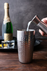 Vodka Champagne Cocktail - Twist and Toast