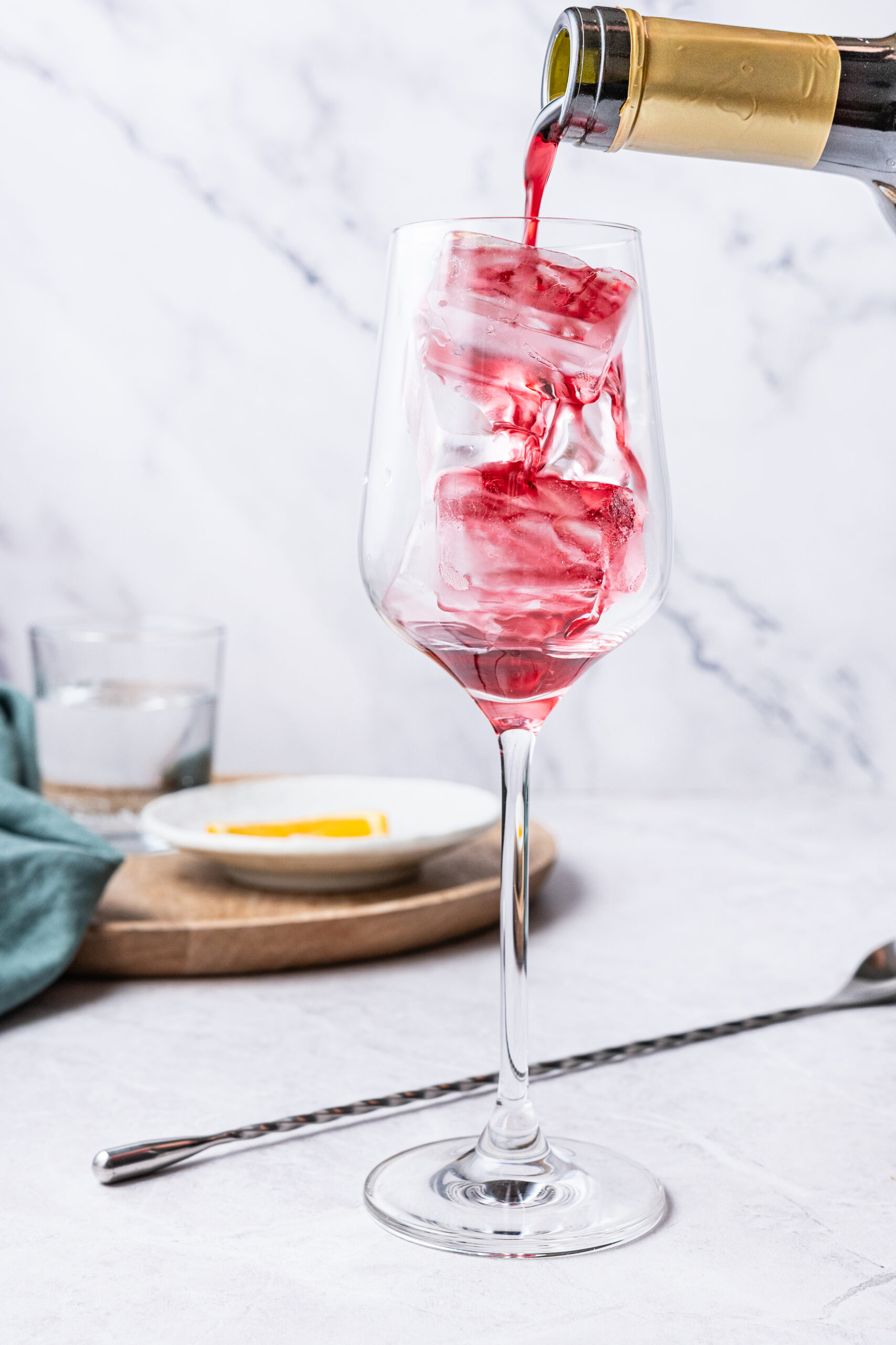 Red Wine Spritzer - Twist and Toast